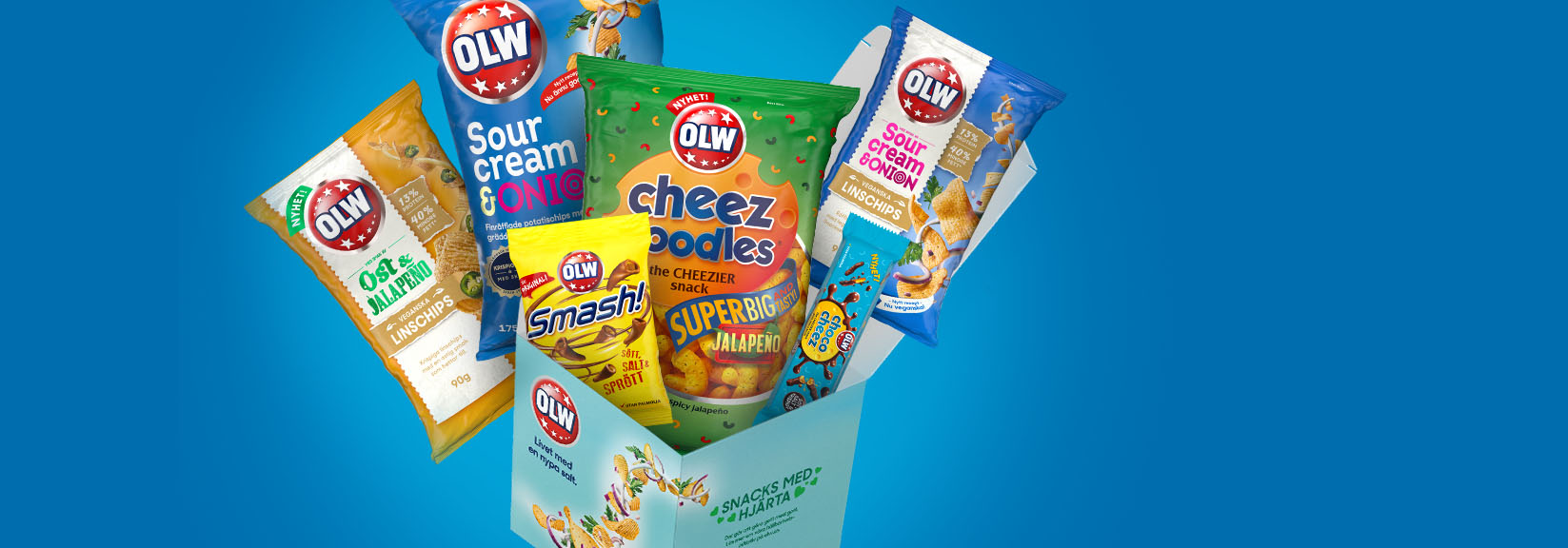 How OLW went viral with Sweden’s biggest crisp test